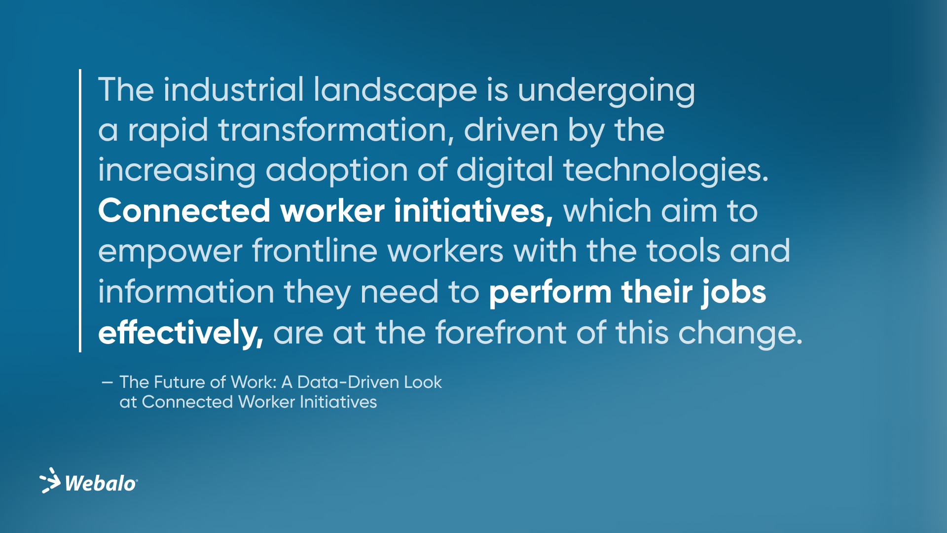 The Future of Work: A Data-Driven Look at Connected Worker Initiatives